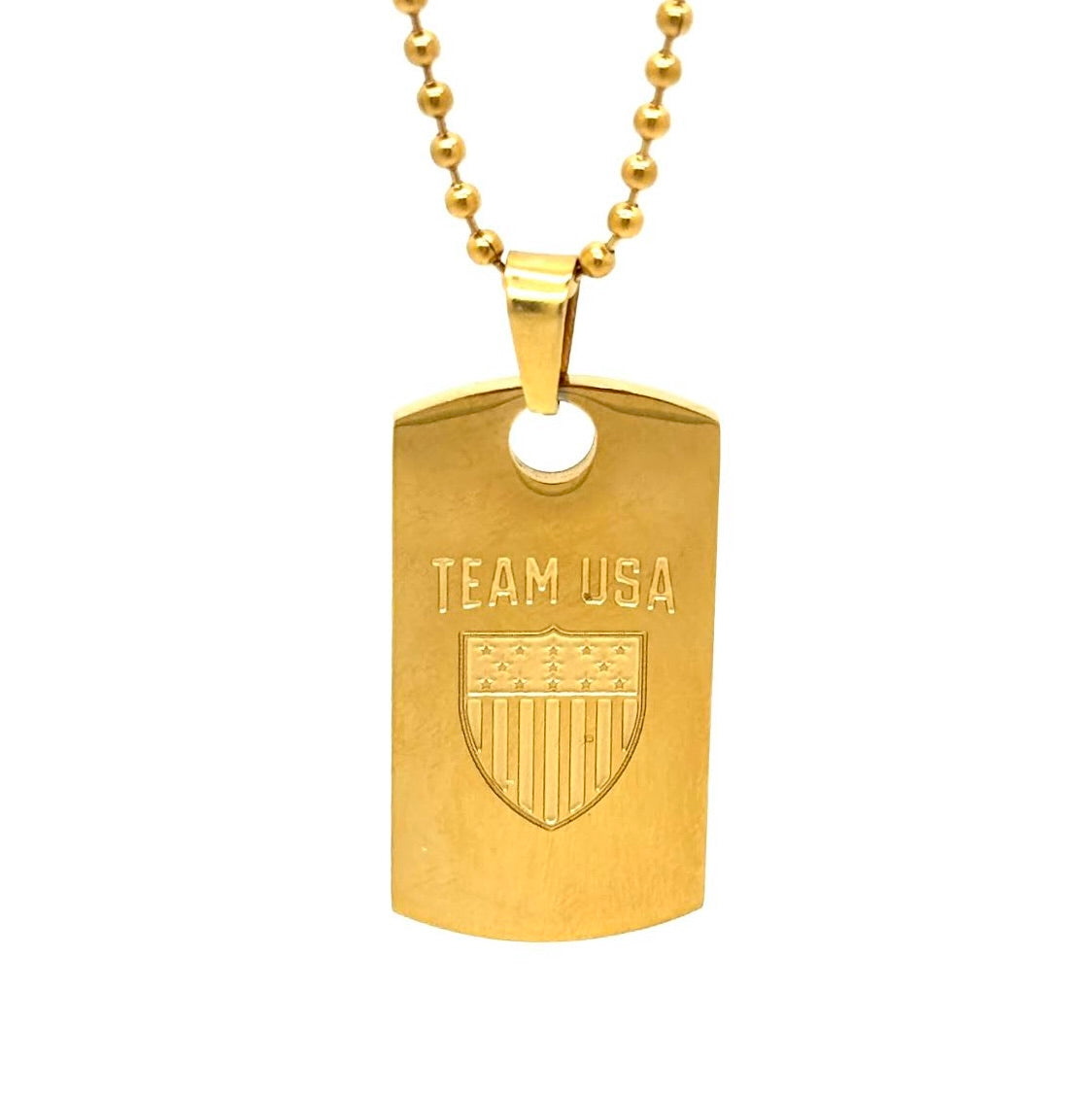 TEAM USA | Commemorative Dog Tag Pendant Necklace – WristBend
